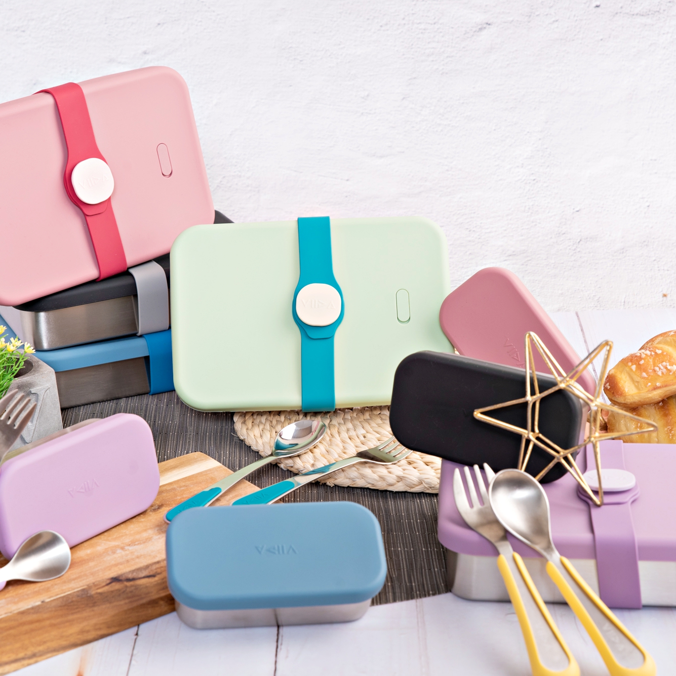 VIIDA Kasten 便當盒(黑) - GiftU 禮尚網